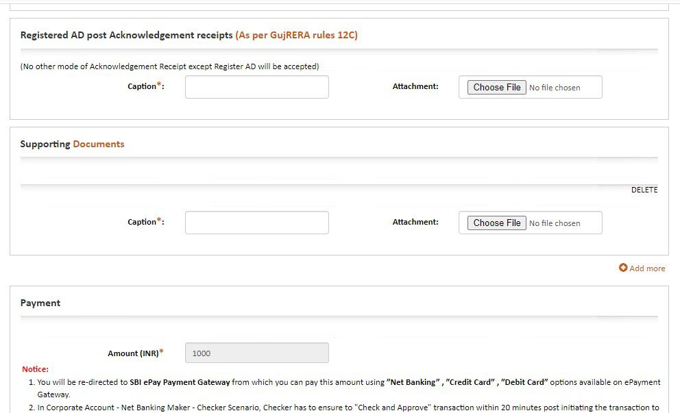 Gujarat Rera GUJRERA 2024: Registration and application