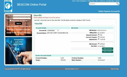 BESCOM Bill Payment Online - Complaints & Helpline number