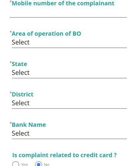RBI ombudsman complaint: ID, Number, Online, Offline Process