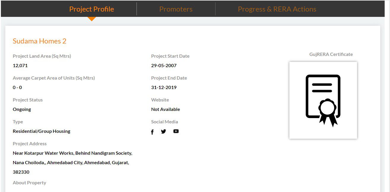 Gujarat Rera GUJRERA 2024: Registration and application