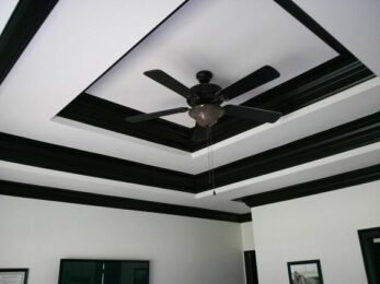20 attractive double fan POP design ideas for your home 2024