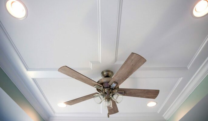 20 attractive double fan POP design ideas for your home 2024