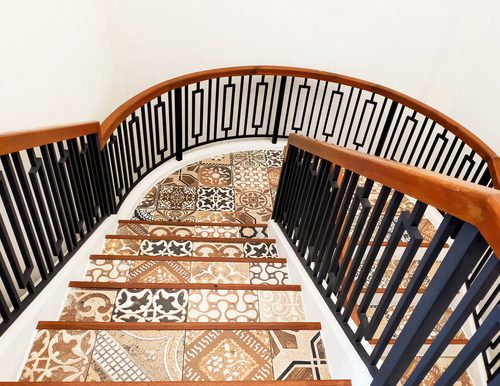 Stair tiles' designs: Unique tiles designs for you home