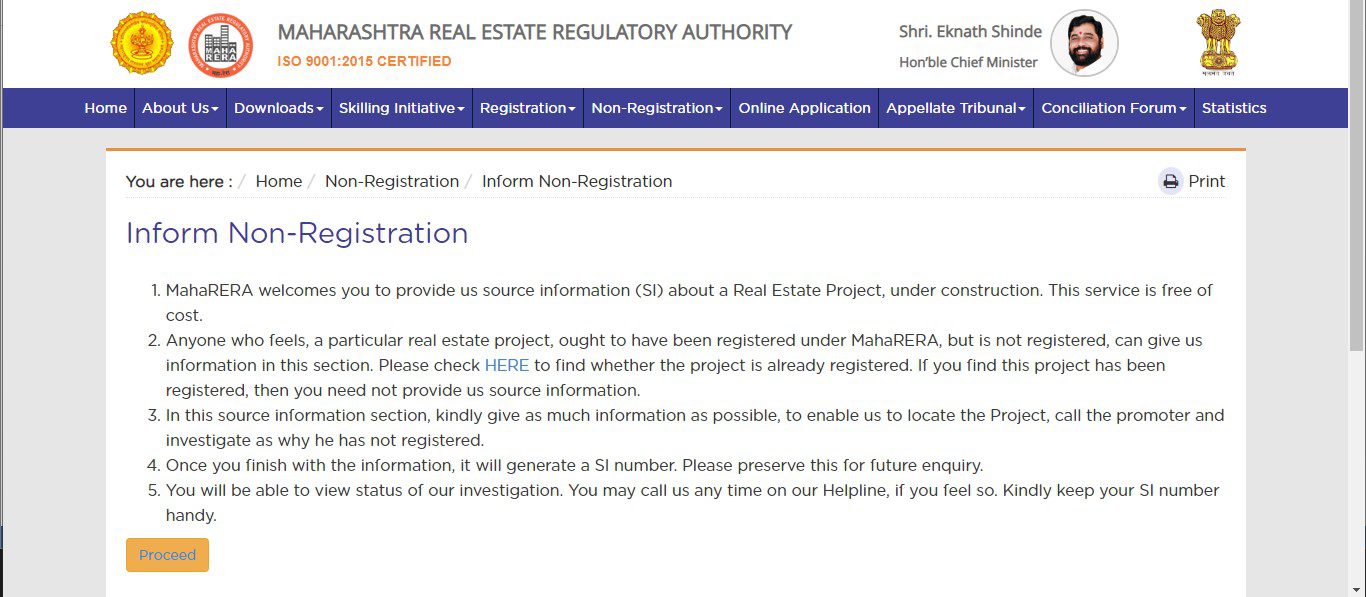 MahaRERA 2024: About RERA Maharashtra website, Complaint