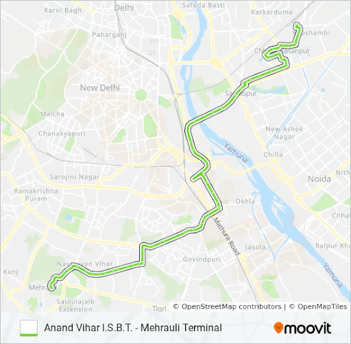 534 bus route Delhi: Timings, schedule, stops, fare