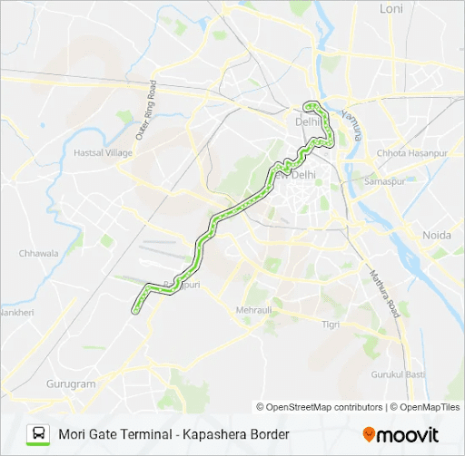 729 Bus Route Delhi: Stop, Timings and Fare