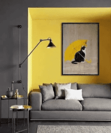 Attractive two colour combinations for home