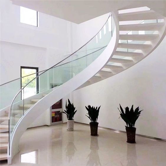 Staircase designs: Materials and decoration ideas