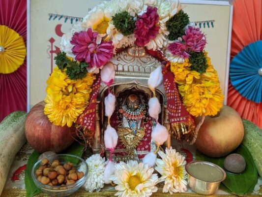 Gauri Decoration Ideas at Home Images in 2023