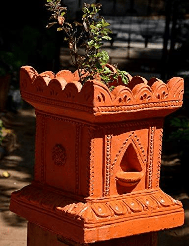 Tulsi chaura mandir design ideas for home