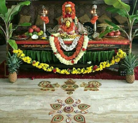 Gauri Decoration Ideas at Home Images in 2023