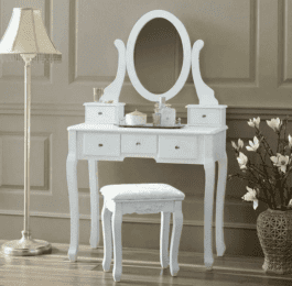 Traditional wooden Dressing Table Designs Ideas for Bedroom