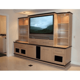 Top wooden showcase designs for hall