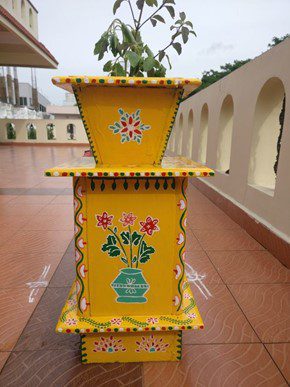 Tulsi chaura mandir design ideas for home