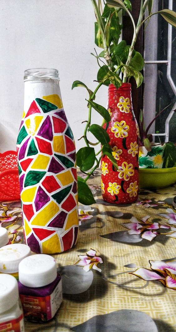 Bottle Painting Ideas: All you Need to Know