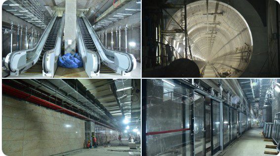 Construction work to connect Mumbai Metro line 3 with CSMT subway ...