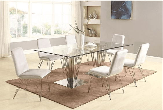 Dining Table Glass Design Ideas for your Living Room