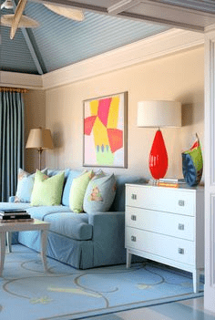 How to incorporate light blue colour in your home interiors?