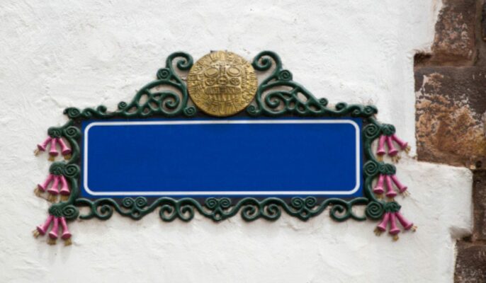Ceramic Name Plate Designs