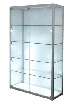 Wooden and Glass Showcase Designs for living Room