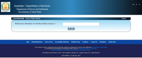How to apply for Patta Chitta online in Tamil Nadu?