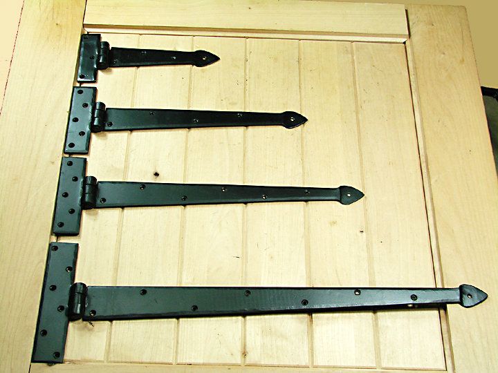 Different types of hinges commonly used in homes