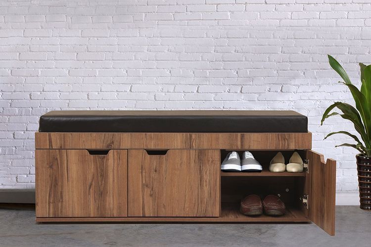 Wooden Shoe Rack Designs for Home