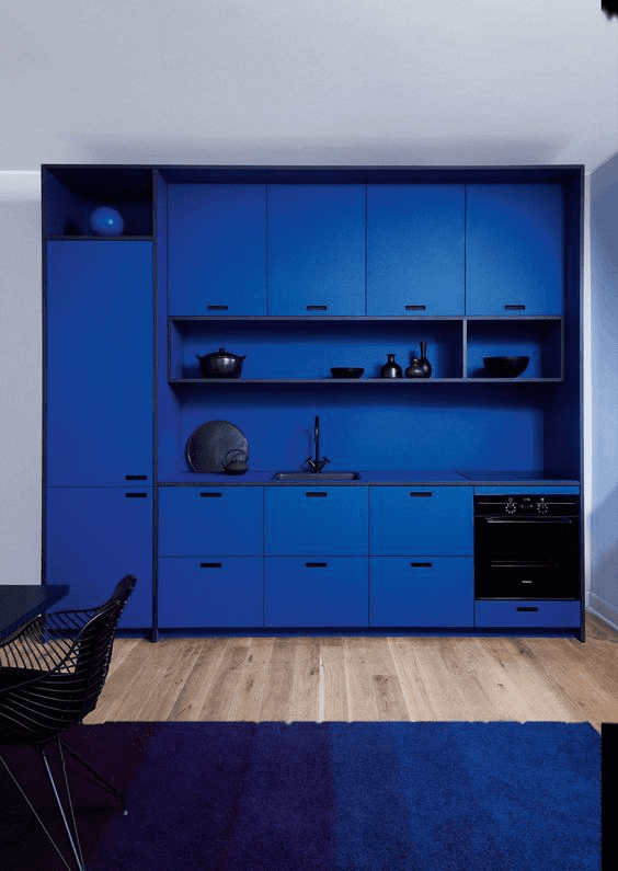 Blue kitchen design ideas to add a vibrant look to your cooking area