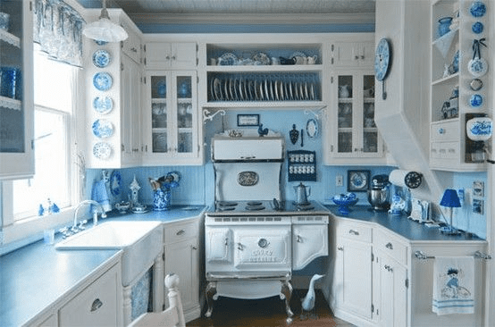 Blue kitchen design ideas to add a vibrant look to your cooking area