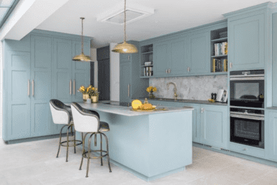 Blue Kitchen Design Ideas to add a Vibrant Look