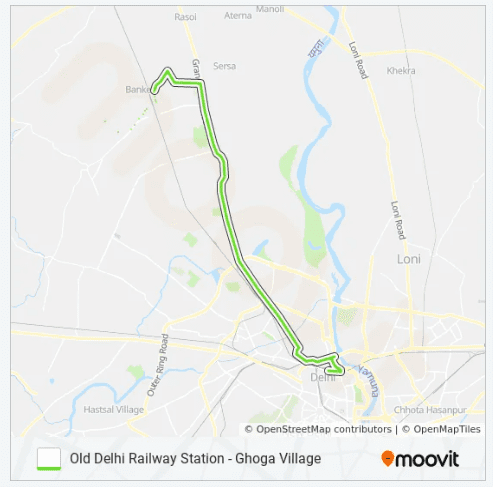 136 bus route Delhi: Stops, timing, map and fare