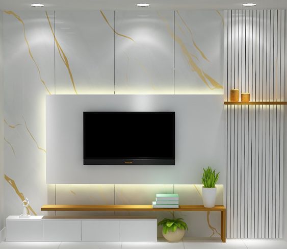 30 modern TV unit design choices for your home in 2024