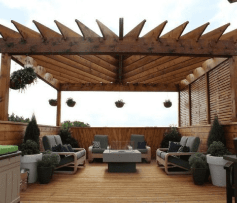 Small Rooftop Bar Design for your Home