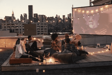 Small Rooftop Bar Design for your Home