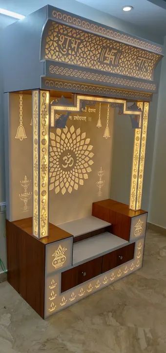 Trending wooden mandir designs for home