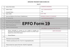 Form 19 in EPFO: What is it, eligibility and how to file.