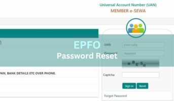 Process to change/reset UAN/EPFO password