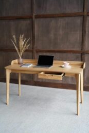 Wood computer table design ideas for home