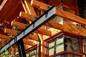 What are overhanging beams and why are they important?