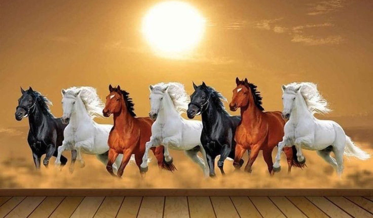 दौड़ते हुए घोड़ों’ की तस्वीर कयों होती है खास