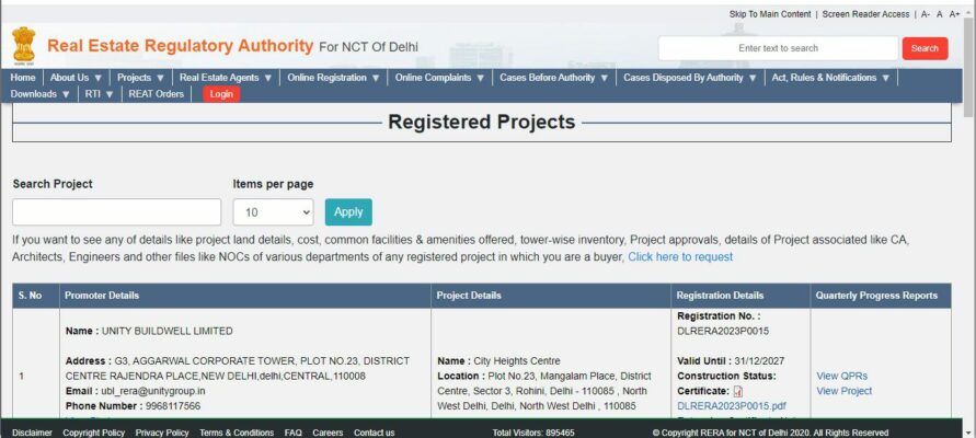 RERA Delhi: Registration process, eligibility and fees