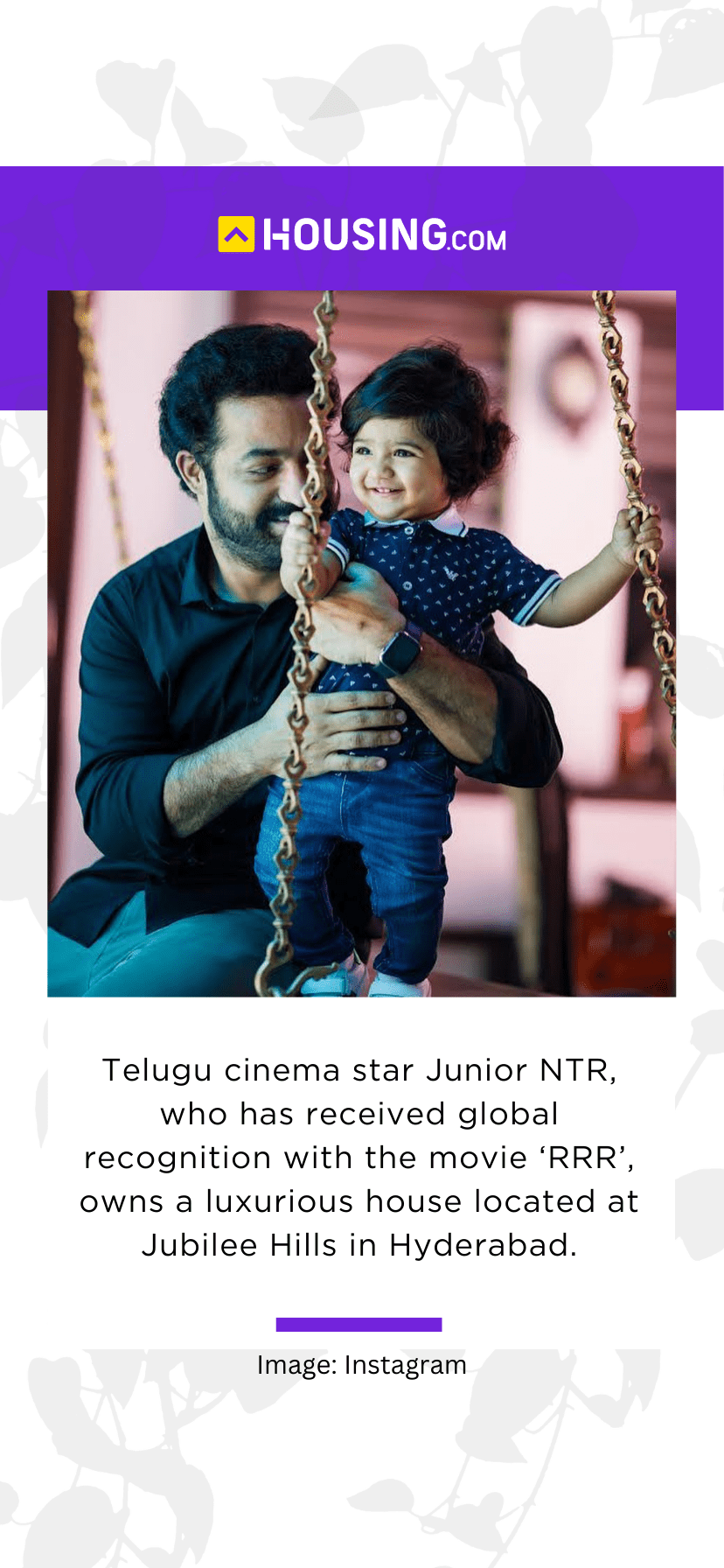 A glimpse of Junior NTR’s elegant home in Hyderabad | Housing News