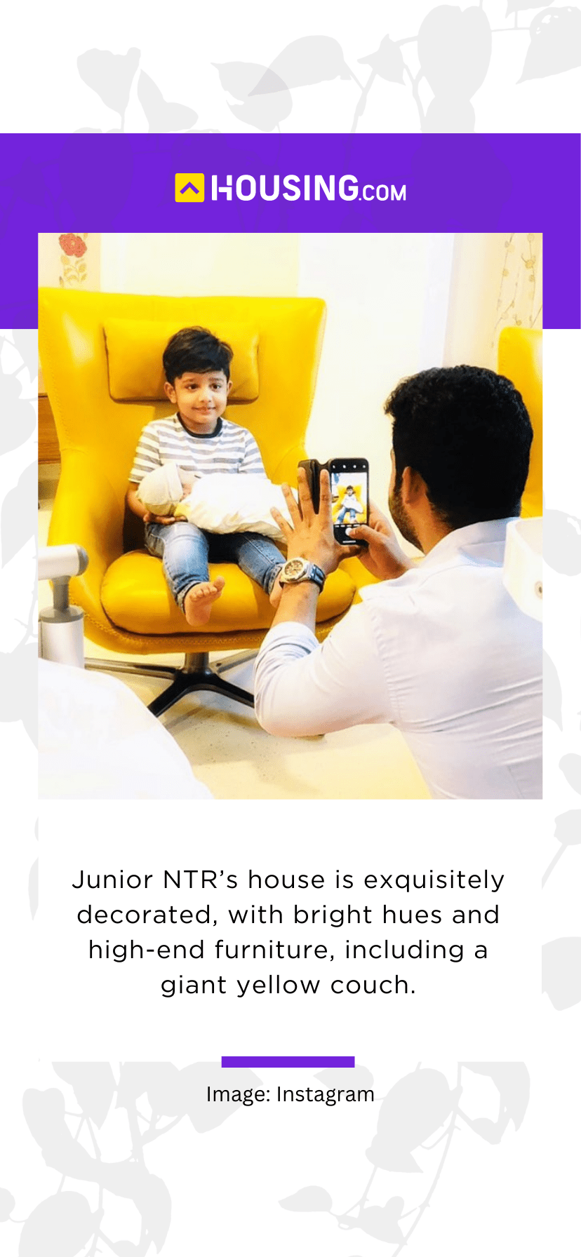 A glimpse of Junior NTR’s elegant home in Hyderabad | Housing News