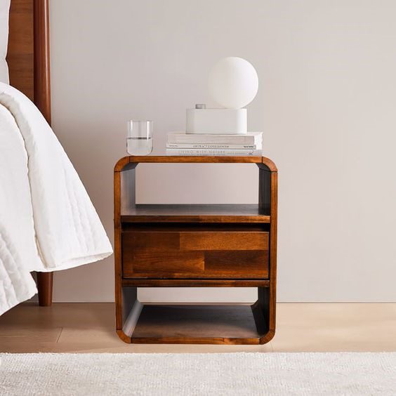 Stylish bedside table designs for your bedroom decor