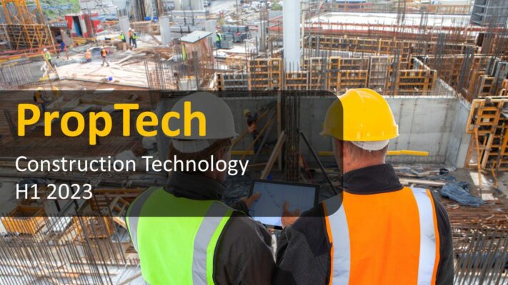 Construction Technology Tops PropTech Investment Charts in H1 2023 ...