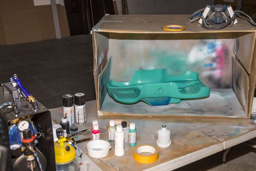 Spray paint: Process to apply, supplies needed, do and don’t