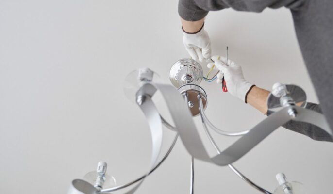 Step-by-step guide to install light fixtures