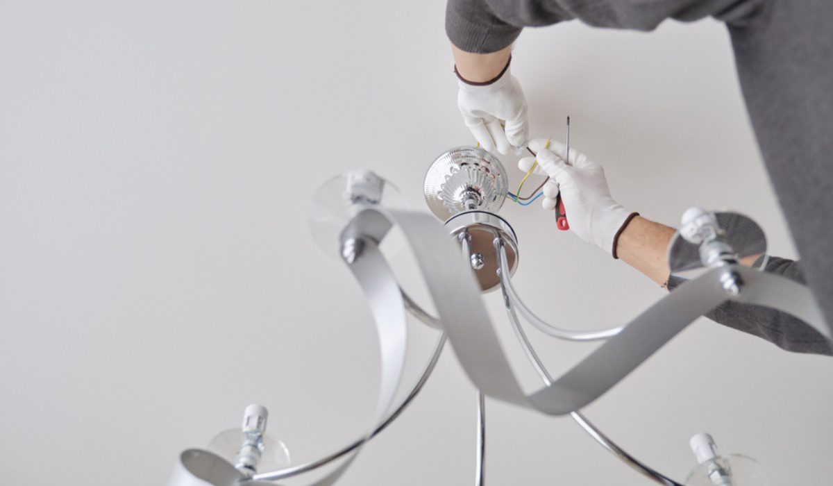 Step-by-step guide to install light fixtures