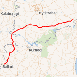 NH 167: Distance, route, map, impact on real estate sector