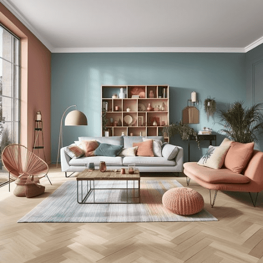 Hall colour combination store